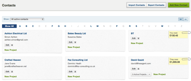 An introduction to Contacts – English US Sandbox