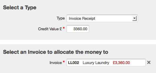 Mark an invoice as paid – FreeAgent Support SANDBOX