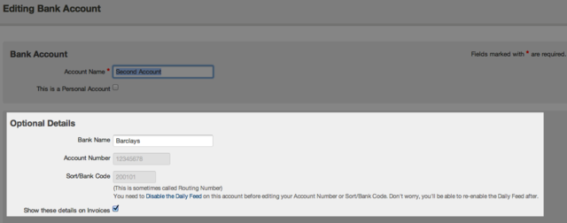 Add or edit invoice items – FreeAgent Support SANDBOX