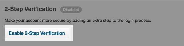 2-Step Verification – English US Sandbox