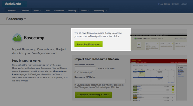 Basecamp – English US Sandbox
