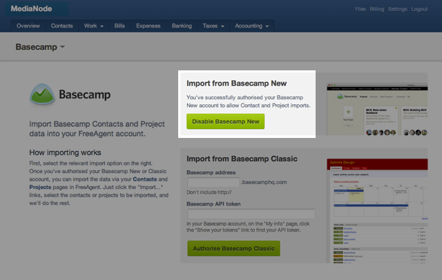 Basecamp – English US Sandbox