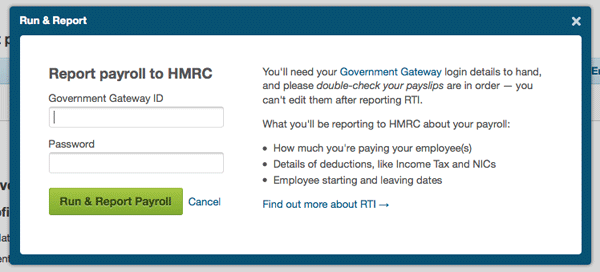 Setting up and running payroll – FreeAgent Support SANDBOX