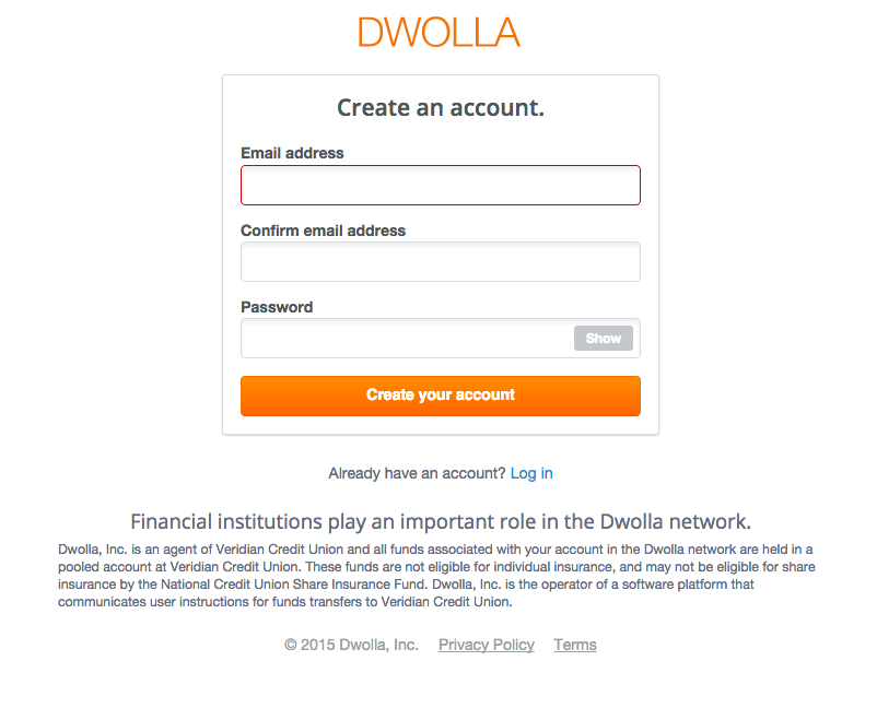 Receiving invoice payments - Dwolla – English US Sandbox