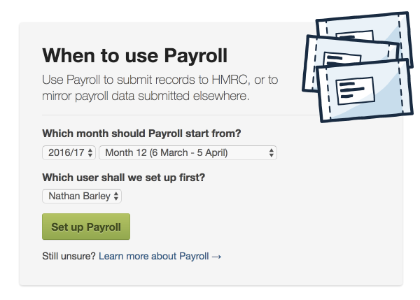 Setting up and running payroll – FreeAgent Support SANDBOX