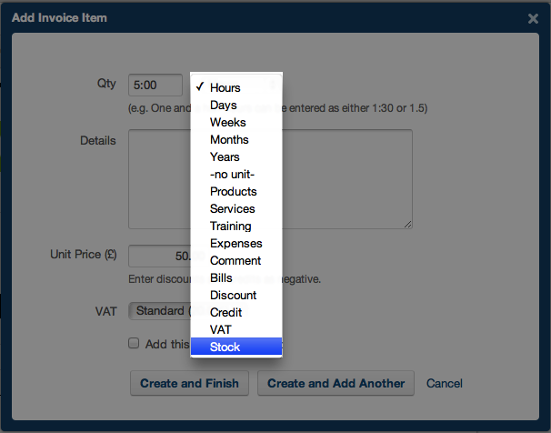 Selling stock – English US Sandbox
